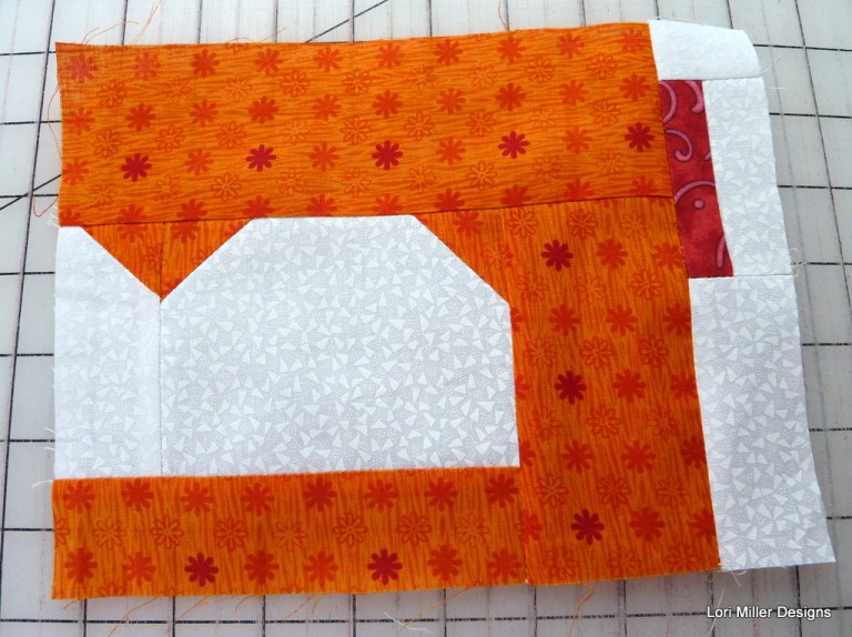 Grandma Town BOM #2 – Sewing Machine | Lori Miller Designs