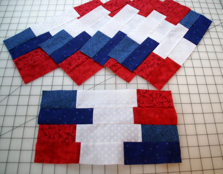 Modern 4th of July Table Runner (free tutorial) | Lori Miller Designs