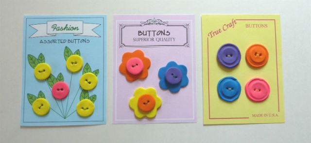 Button Cards – Free Printable | Lori Miller Designs