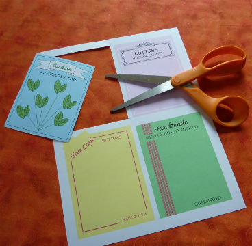 Button Cards – Free Printable | Lori Miller Designs