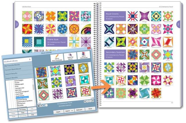 Published – EQ8 Designing More Quilts | Lori Miller Designs