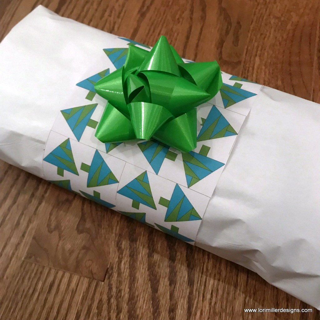 Free Tutorial – DIY Wrapping Paper or Fabric | Lori Miller Designs