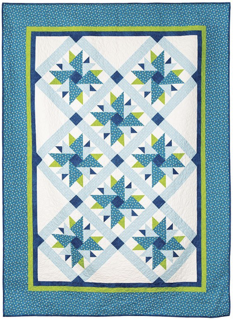 New Pattern – Blue Prairie | Lori Miller Designs