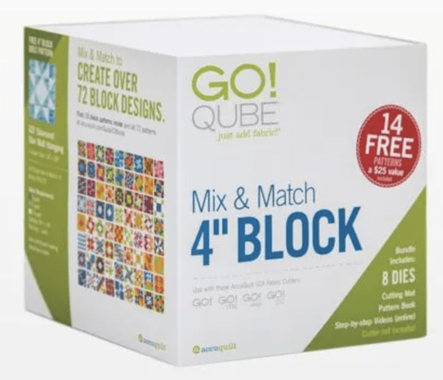 New Product! AccuQuilt Qube Quick Reference Guides | Lori Miller Designs